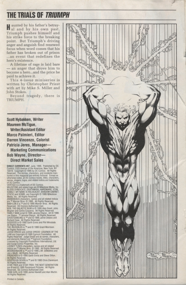 Time Capsule: DC Direct Currents 87 June 1995 • Comic Book Daily