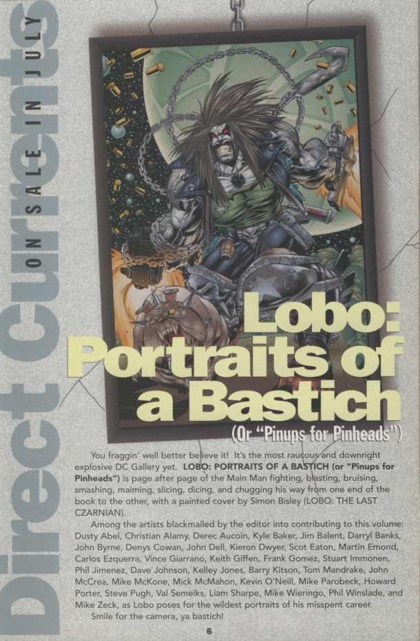 Time Capsule: DC Direct Currents 90 August 1995 • Comic Book Daily