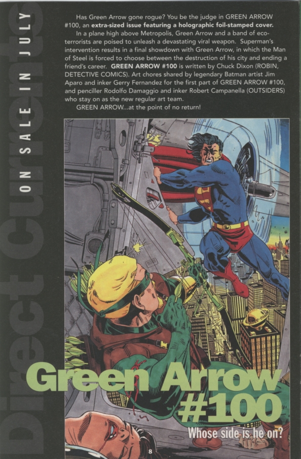 Time Capsule: DC Direct Currents 90 August 1995 • Comic Book Daily