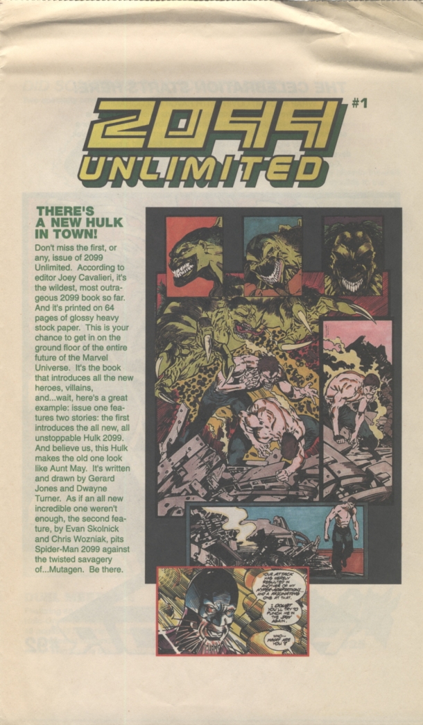 Time Capsule: Marvel Spotlight May 1993 • Comic Book Daily