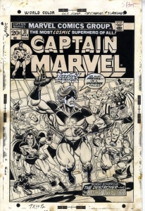 Captain Marvel 25-34: The First Match with Thanos • Comic Book Daily