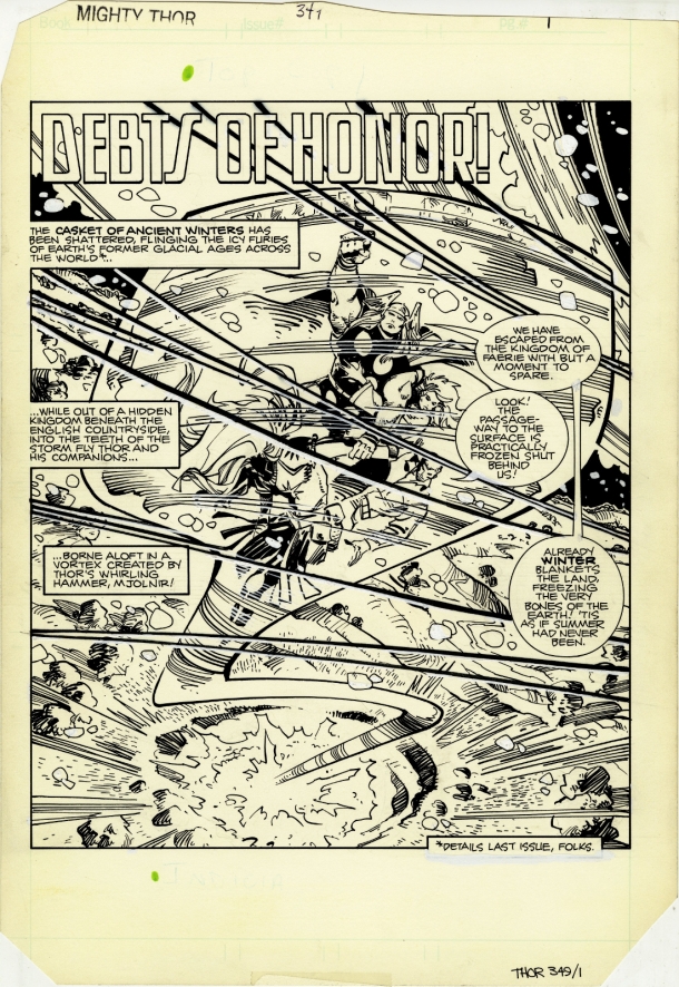 Preview | Walter Simonson's The Mighty Thor: The Return Of Beta Ray ...