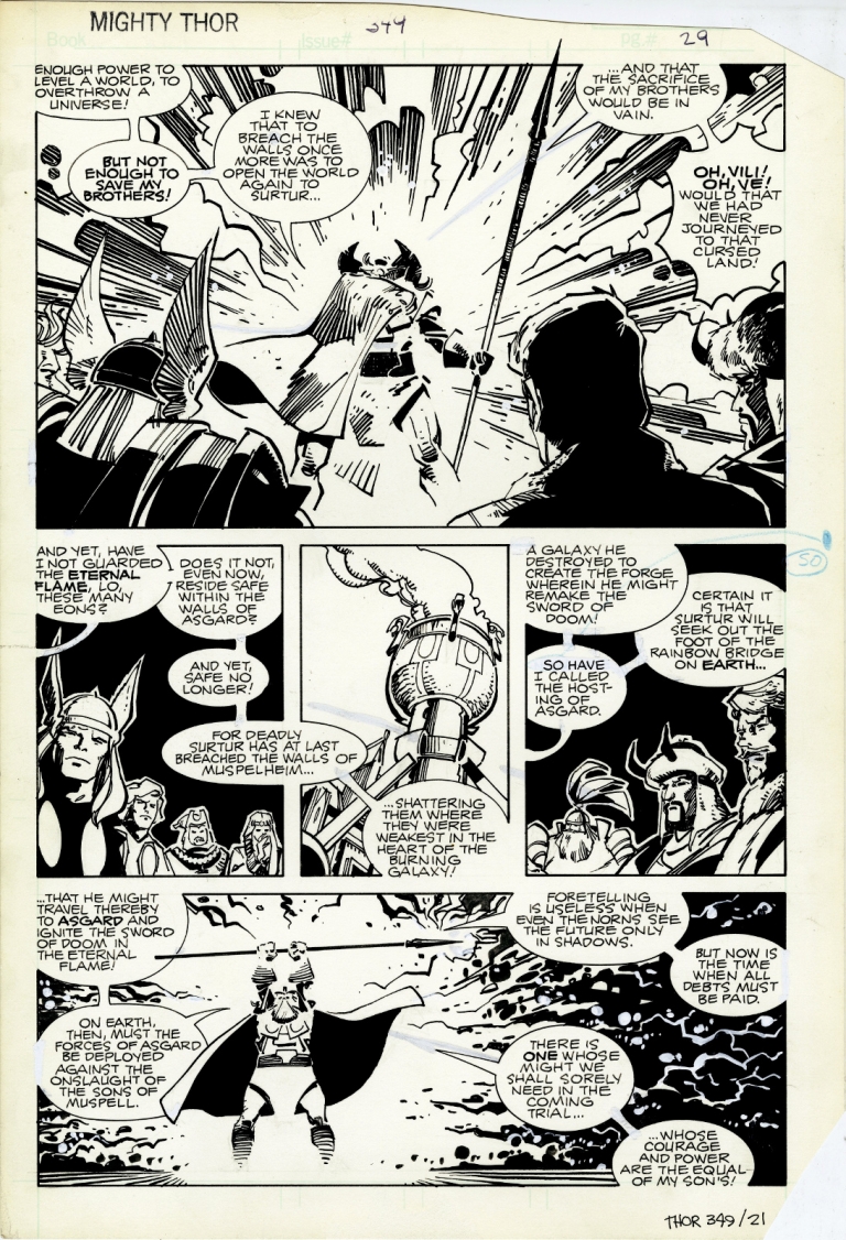 Preview | Walter Simonson's The Mighty Thor: The Return Of Beta Ray ...