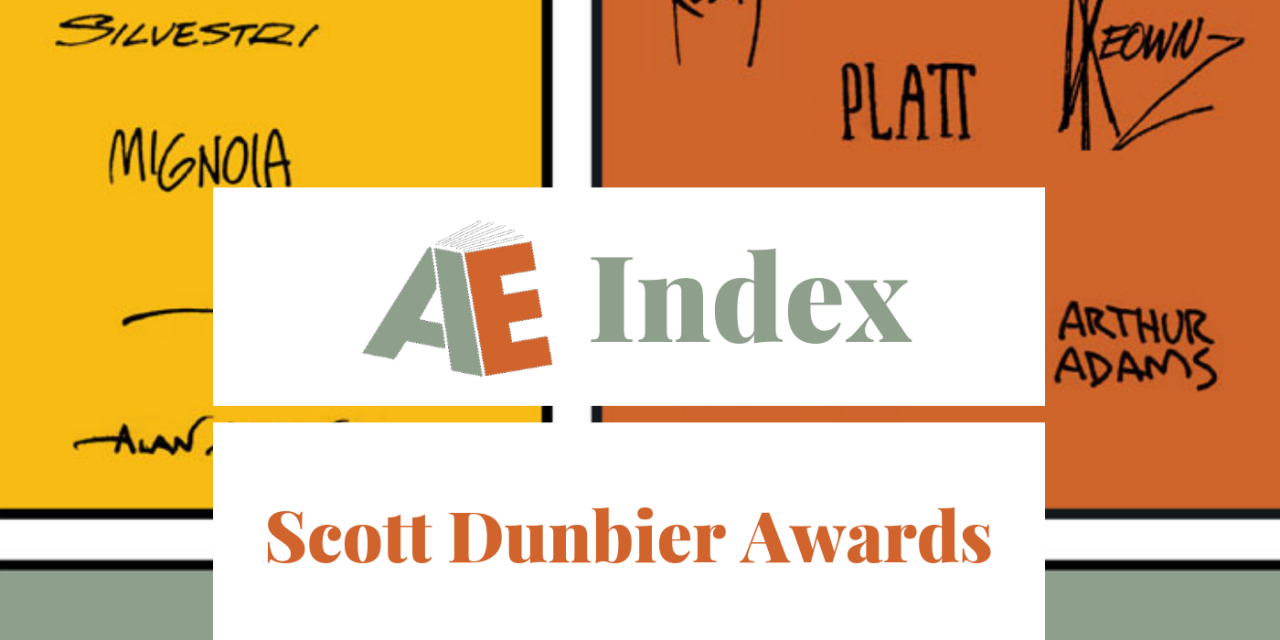 2018 Scott Dunbier Awards: Voting Open! • Comic Book Daily