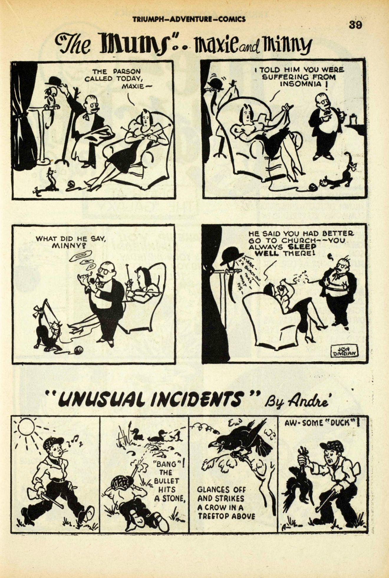 Triumph-Adventure Comics • Comic Book Daily