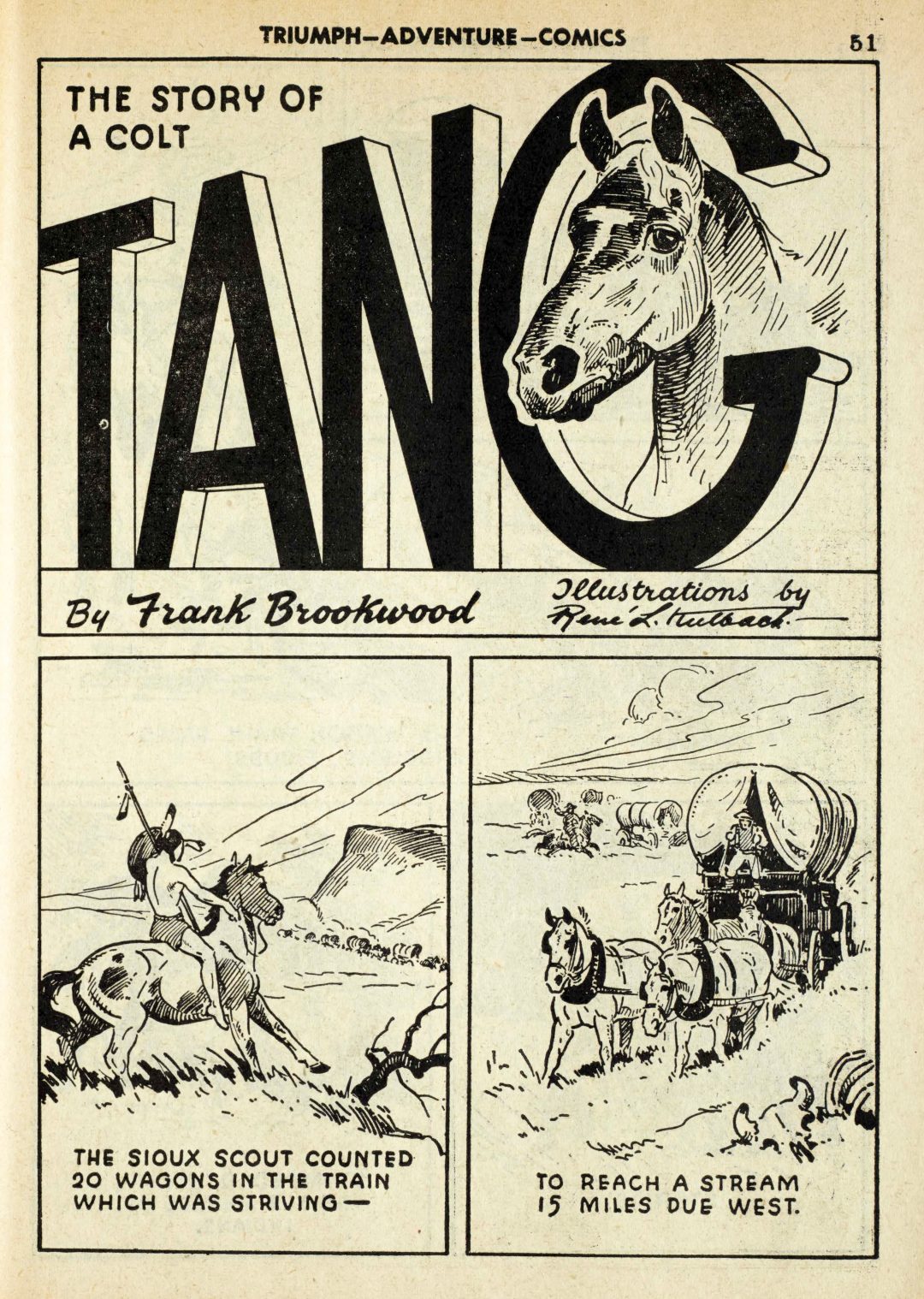 Triumph-Adventure Comics • Comic Book Daily