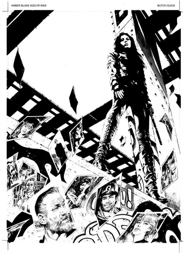 Amber Blake by Butch Guice • Comic Book Daily