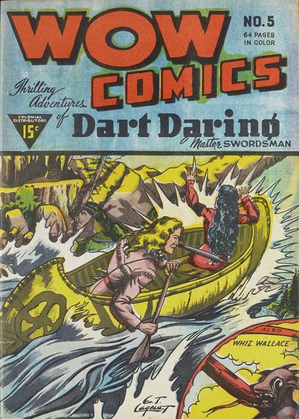 Wow Comics and Edmund Legault • Comic Book Daily