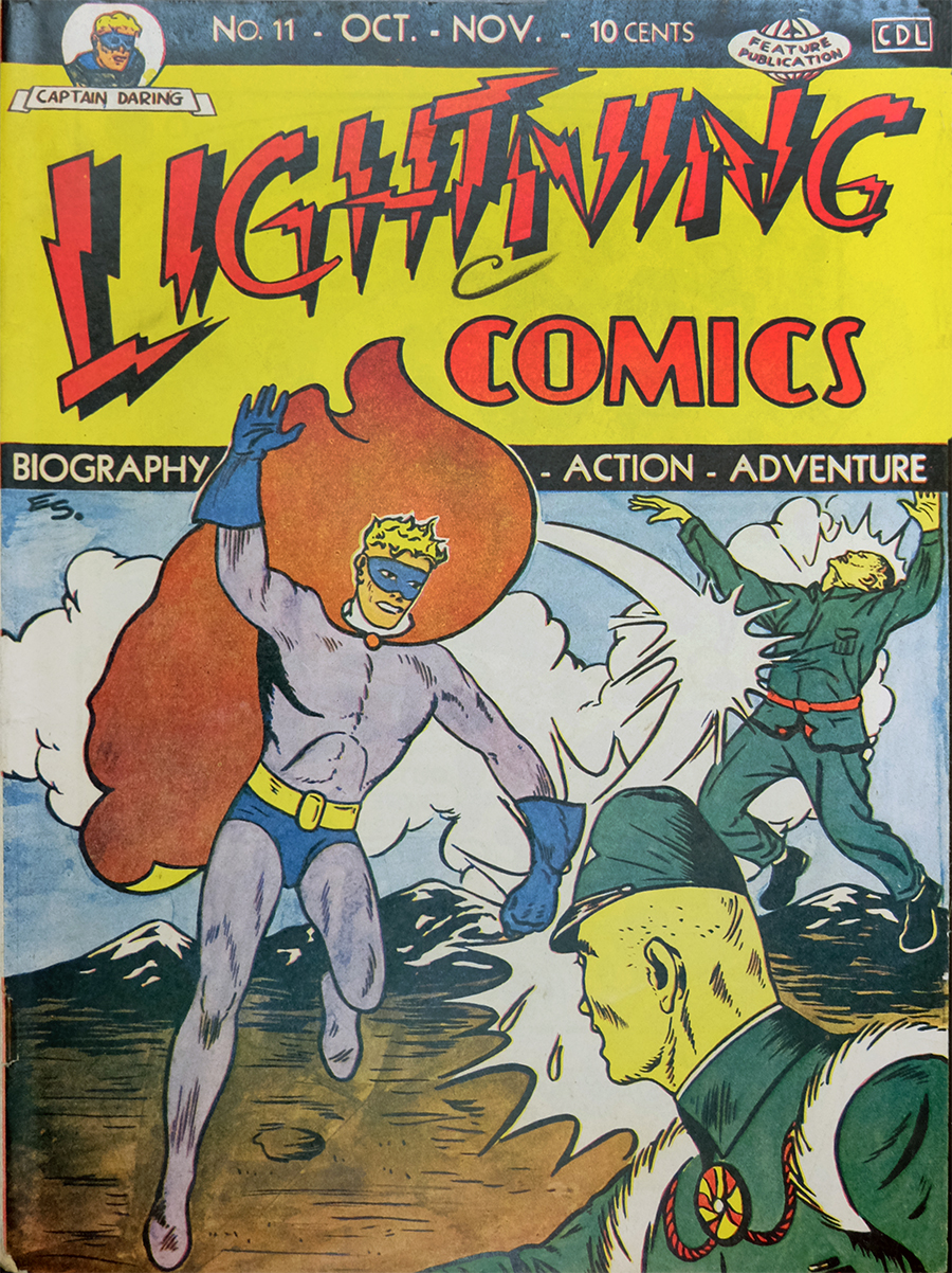 Ed Shecter and Lightning Comics • Comic Book Daily