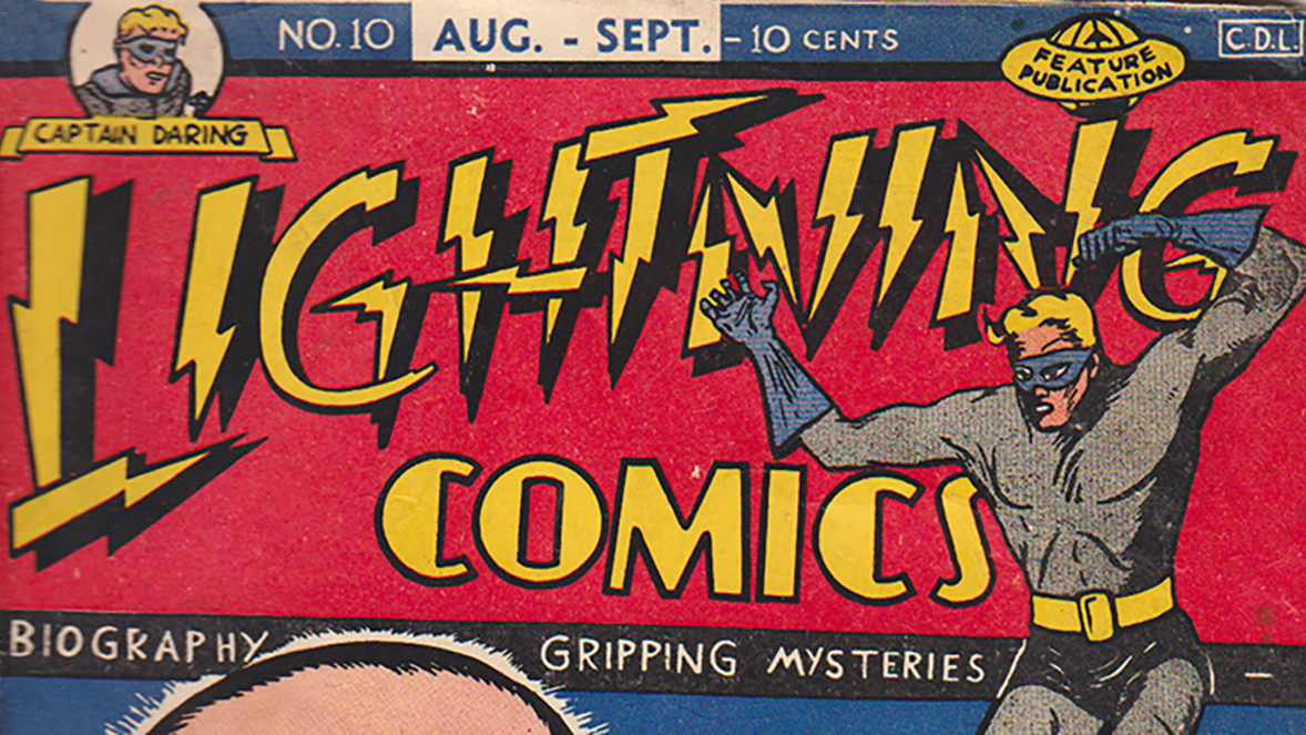 Ed Shecter and Lightning Comics • Comic Book Daily