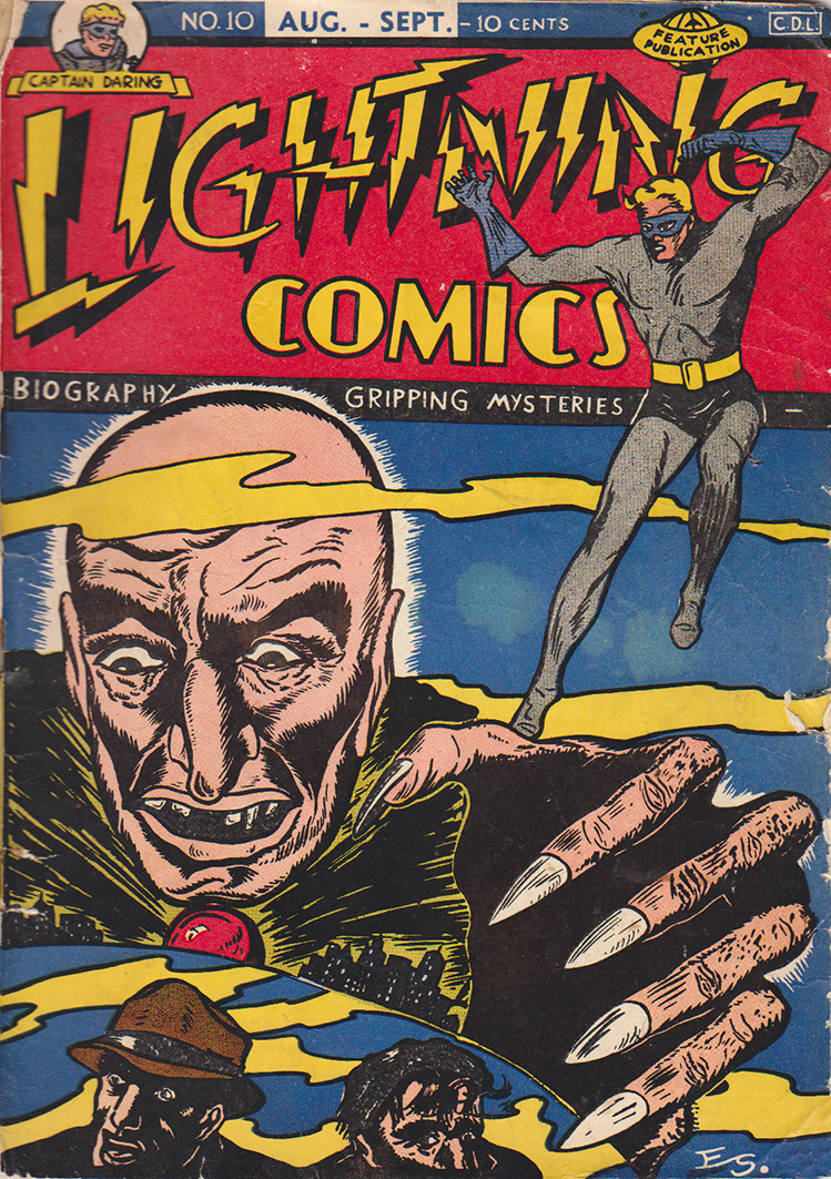 Ed Shecter and Lightning Comics • Comic Book Daily