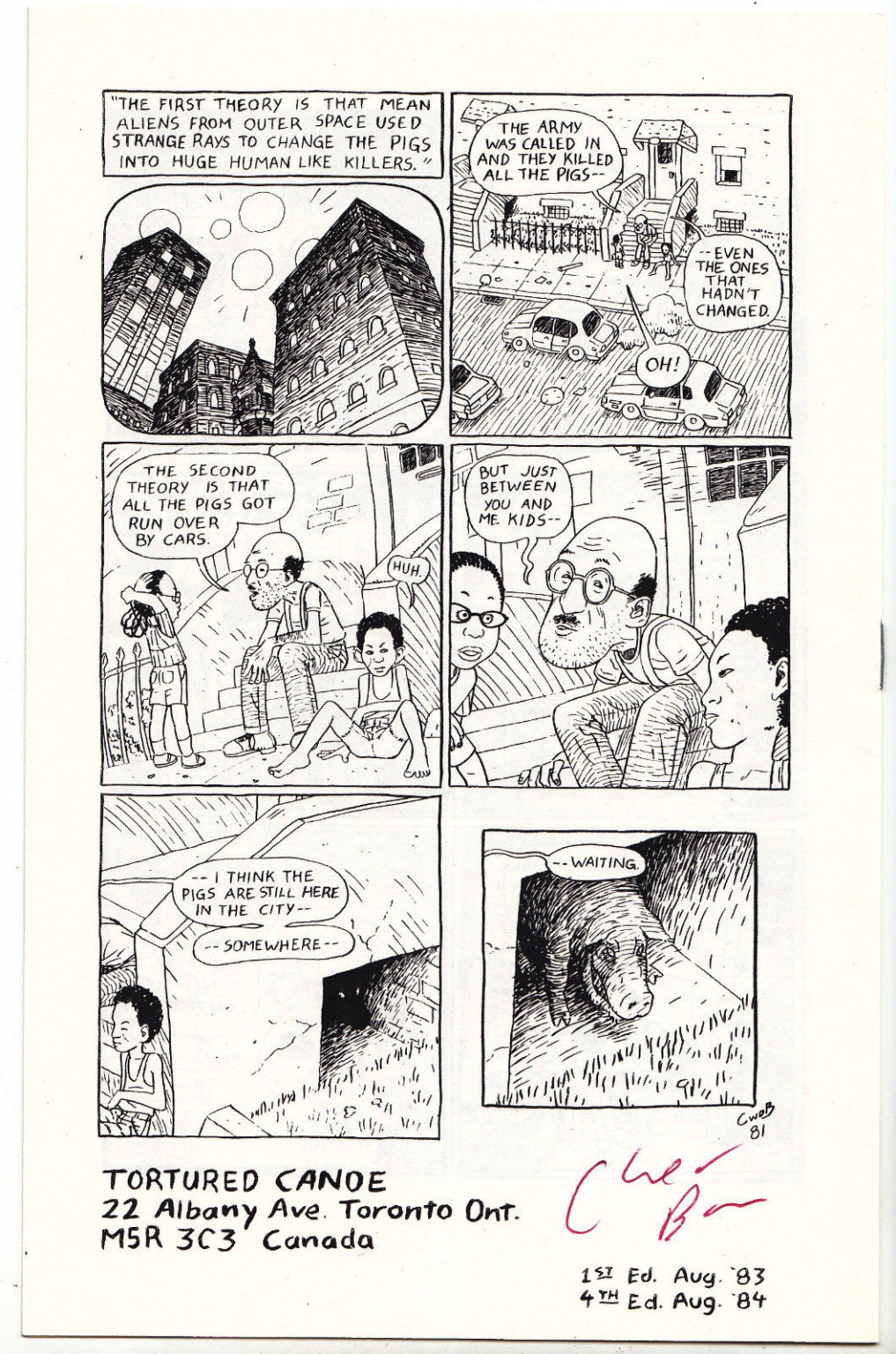 The Pre-Vortex Works of Chester Brown • Comic Book Daily