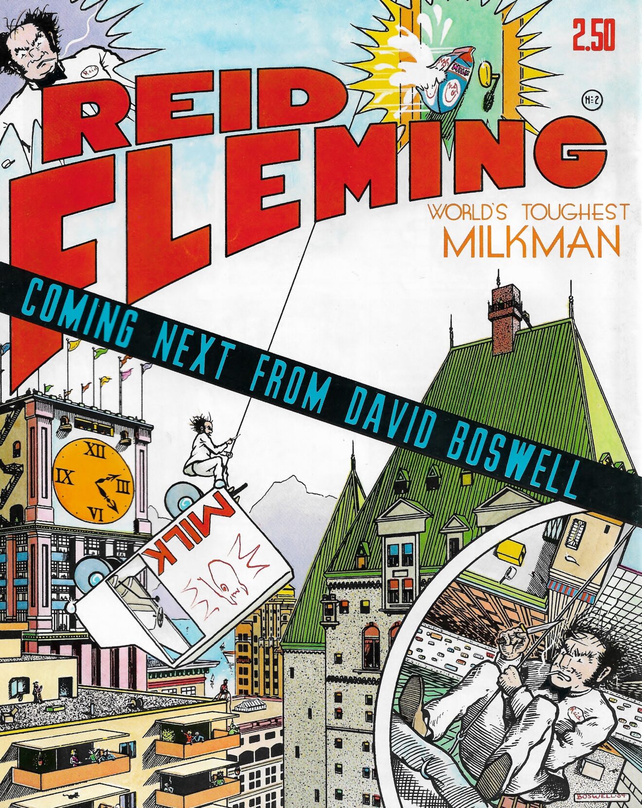 The World's Toughest Milkman • Comic Book Daily