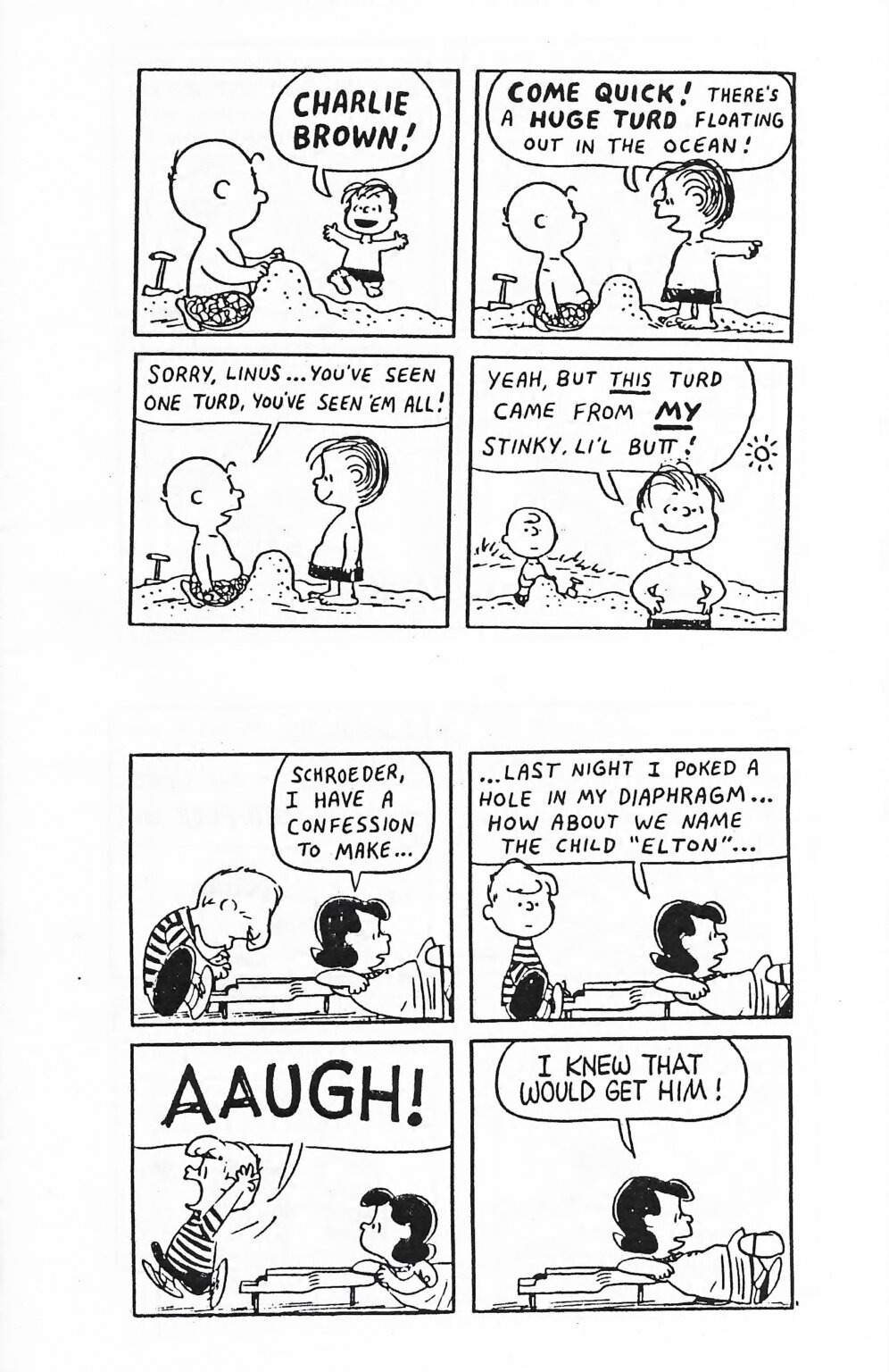You're Short, Bald and Ugly Charlie Brown • Comic Book Daily